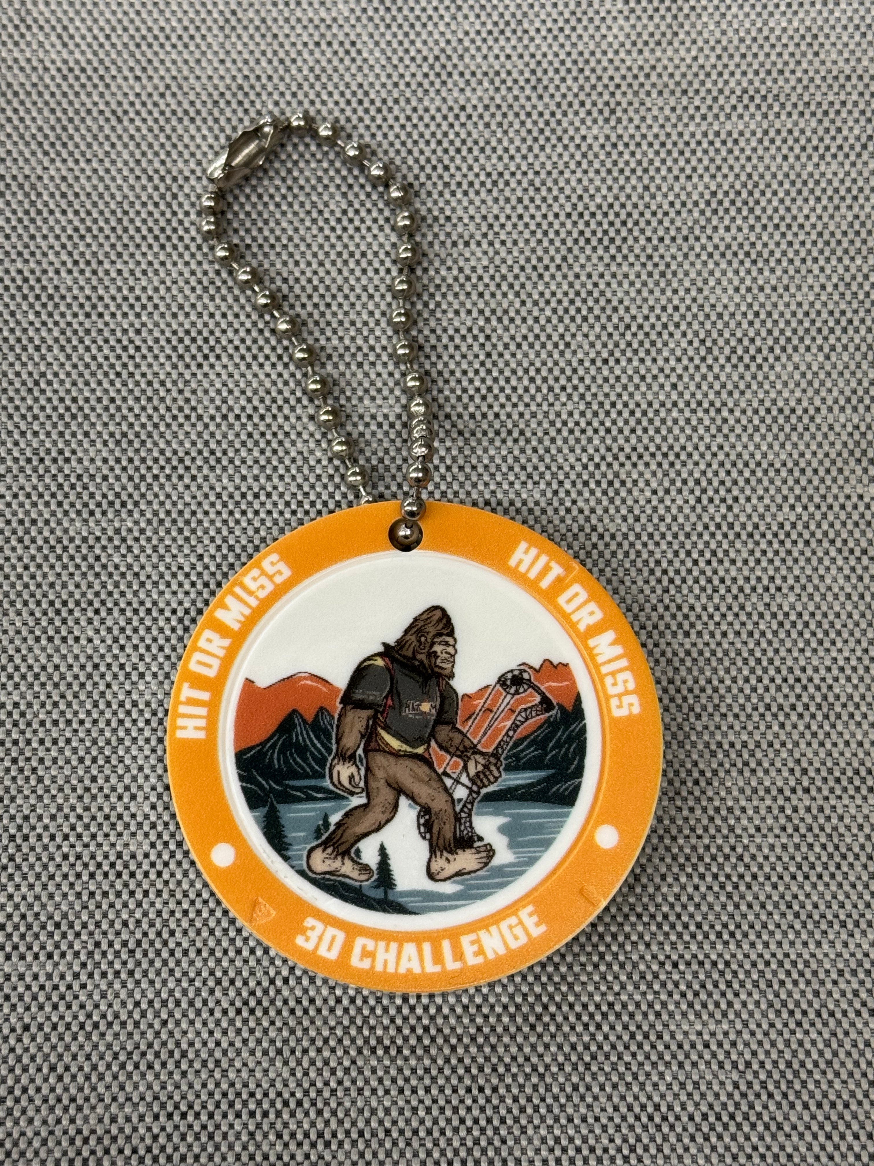 Hit or Miss 3D Challenge Keychains – Hit or Miss Archery