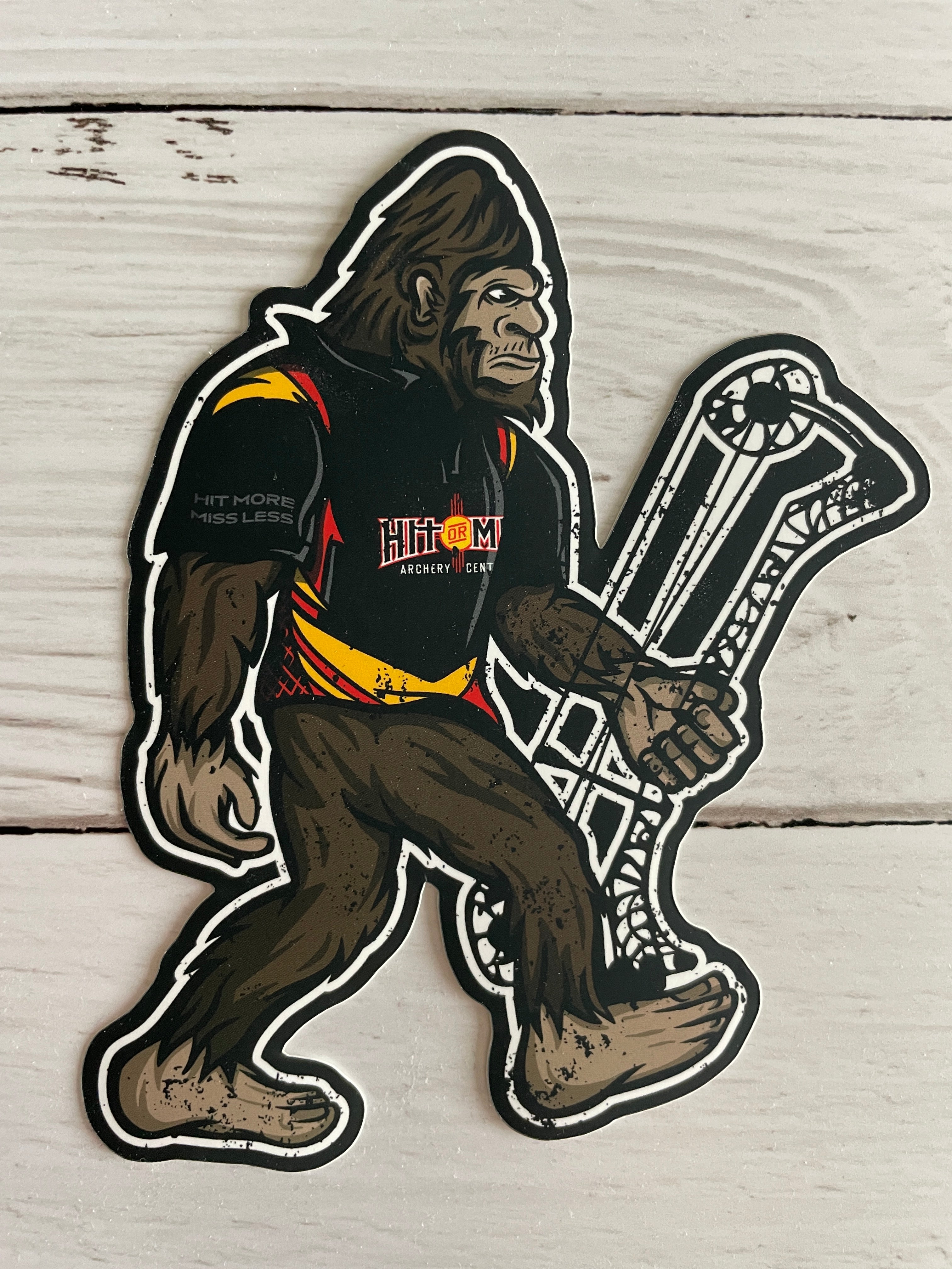 Bigfoot Custom Decal – Hit or Miss Archery
